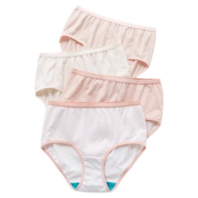 女印花抗菌高腰内裤A＆B
