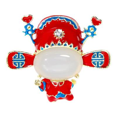 中高档考试胸针状元郎及第别针