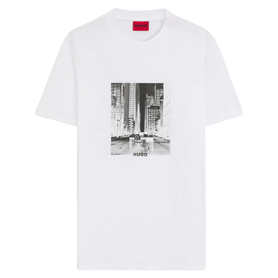 Boss男士时尚休闲纯棉短袖T恤