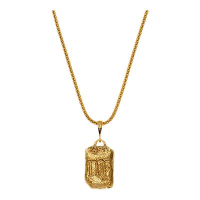 SimpleRituals手工十二星座项链