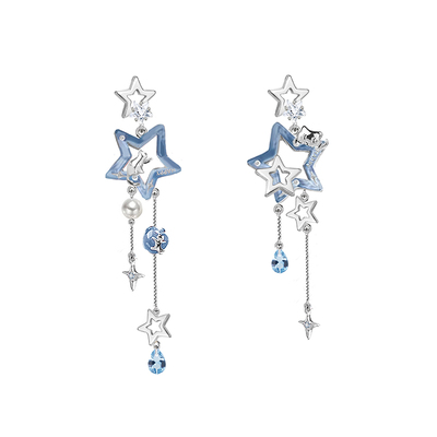 MASW麻秀原创夏日新款流苏耳环