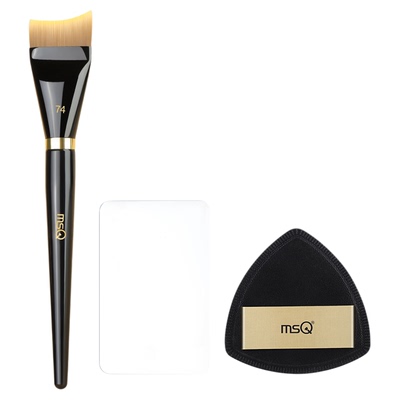 【所有女生的衣橱直播间】MSQ/魅丝蔻粉底刷+棉花糖粉扑+调色盘