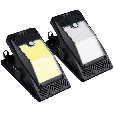 太阳能户外灯庭院灯围栏夹子灯