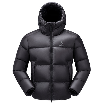 企鹅雪神云感羽绒服高蓬保暖鹅绒