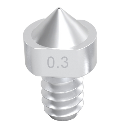 3D打印机喷嘴E3DV5V6硬华钢耐磨