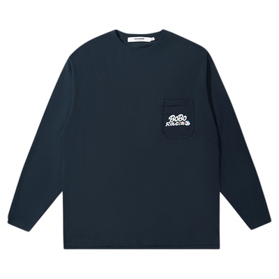 UNDERBOBO圆领内搭修身长袖T恤女