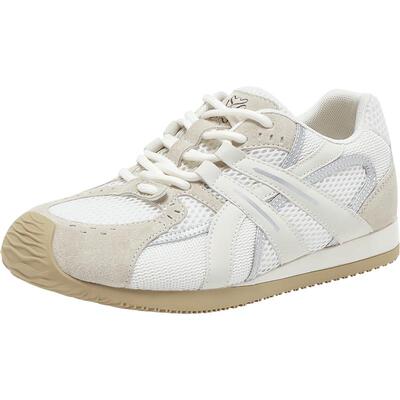 百思图春秋商场新款网面透气德训鞋跑步鞋女运动休闲鞋B5991CM5