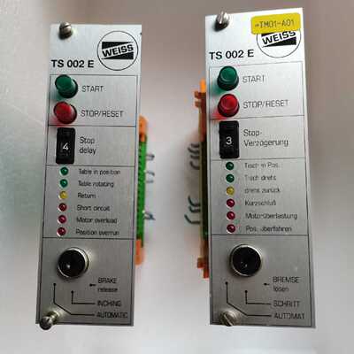 溢价-WEISS控制卡TS 002 E控制板卡WEISS-TS-0