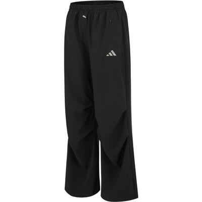 滔搏adidas阿迪达斯女子凉爽宽松运动休闲降落伞裤梭织长裤KC1489