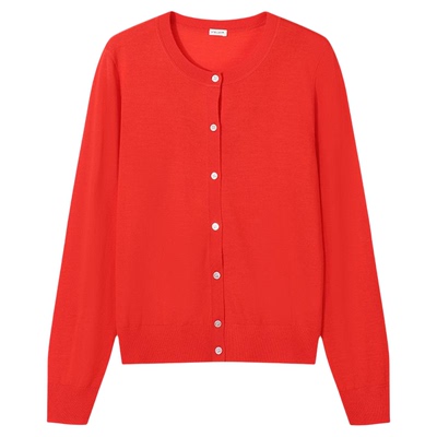 STELLAM女装S.class超细羊毛开衫针织衫外套