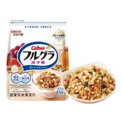 卡乐比减糖水果坚果麦片
