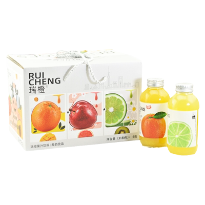 瑞橙果汁酸奶饮料礼盒装