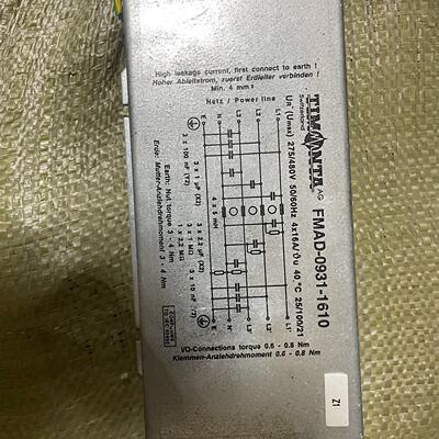 询价-TIMONTA滤波器(议价)  fmad-0931-16