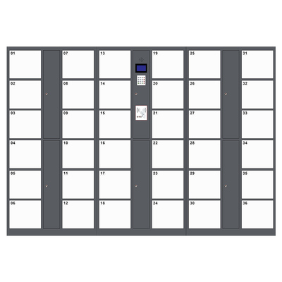 超市电子条码人脸识别存包柜指纹自设密码刷卡学校微信收费寄存柜