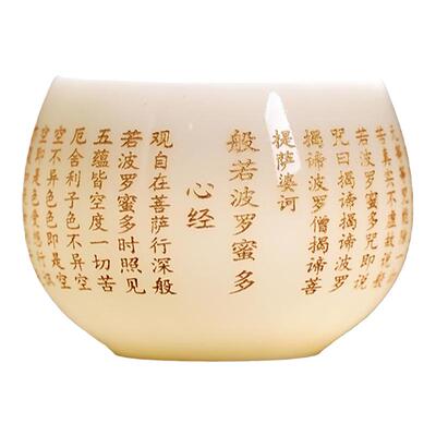 大号家用单杯琉白瓷轻奢