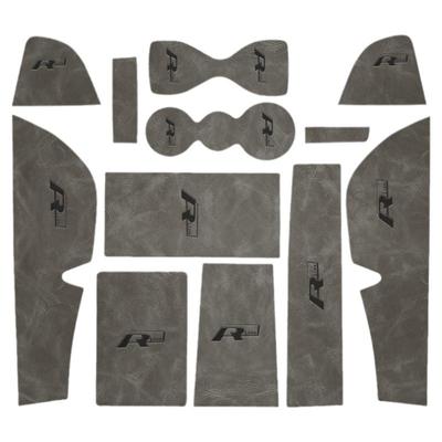 大众id4crozz车内装饰汽车用品id6x改装配件水杯垫id3专用门槽垫