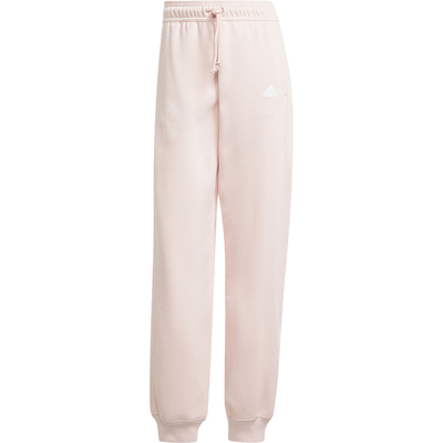 阿迪达斯女士加绒针织束脚裤