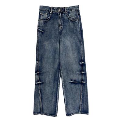 爱穿帮长裤四季牛仔裤