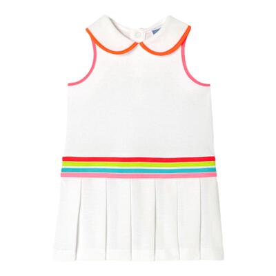 Jacadi亚卡迪法国女小童纯棉连衣裙夏季新品女宝A类裙子2038577