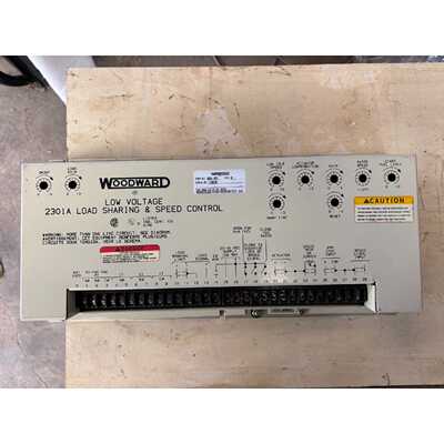询价，WOODWARD 2301A低电压负载分配与速度控制板
