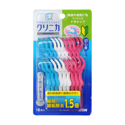 狮王日本进口字型深洁重复牙线