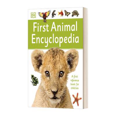 英文原版 First Animal Encyclopedia 第一本动物百科全书 儿童动物科普参考书 英文版 进口英语原版书籍