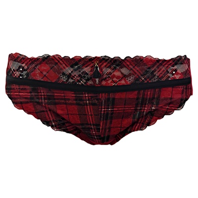 三角内裤舒适蕾丝格子BODYGUARD