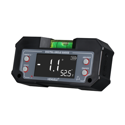 禾木高精度数显倾角仪盒双轴带磁电子水平仪激光水平尺角度测量仪