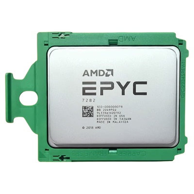 AMD霄龙EPYC7282服务器CPU16核心32线程LGA4094针SP3主板处理器