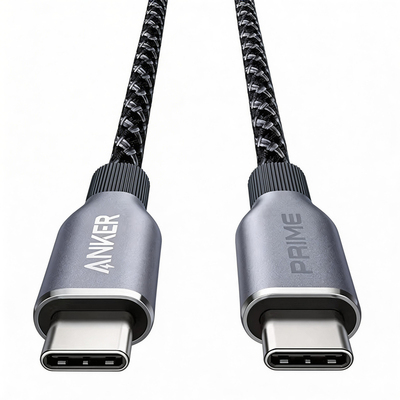 Anker Prime安克240W双TypeC数据线适用于iPhone15/iPhone16/17ProMax安卓/Macbook电脑苹果PD快充编织线
