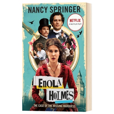 英文原版 Enola Holmes 福尔摩斯小姐1 影视剧版 英文版