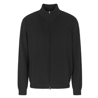 阿玛尼男士简约保暖毛衣开衫