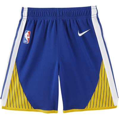 Nike/耐克正品NBA 婴童金州勇士队轻盈透气短裤HJ7698-495