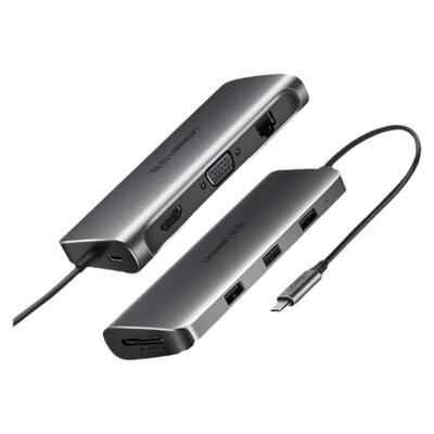 多功能转换线拓展坞绿联