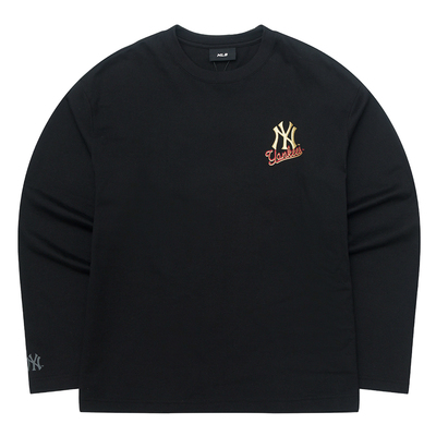 【自营】MLB长袖T恤男女装时尚舒适简约运动服休闲衫3ATSQ0361