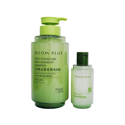 roomplus头皮止痒去屑洗发露侧柏叶水杨酸洗发水留香洗头膏正品
