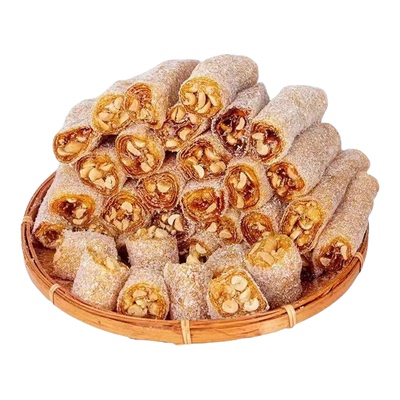 茂名特产椰蓉芝麻花生猫屎糖