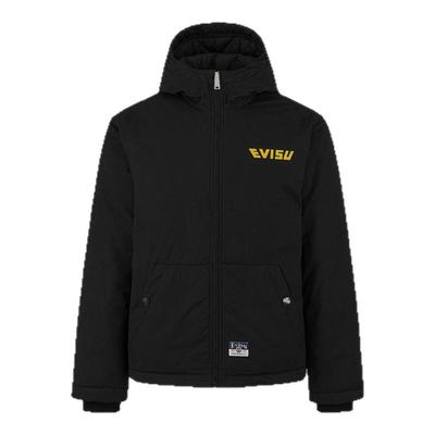 EVISU男士海鸥和商标印花夹克