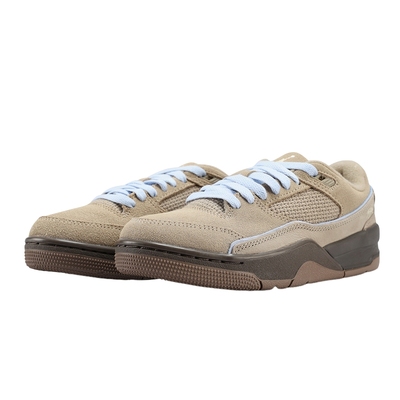 耐克女鞋JORDAN FLIGHT COURT卡其色福来鞋复古运动鞋IO7612-220