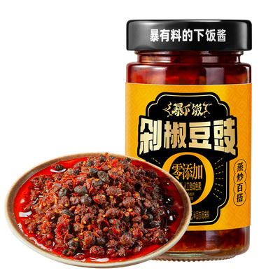 吉香居剁椒豆豉200g*1瓶