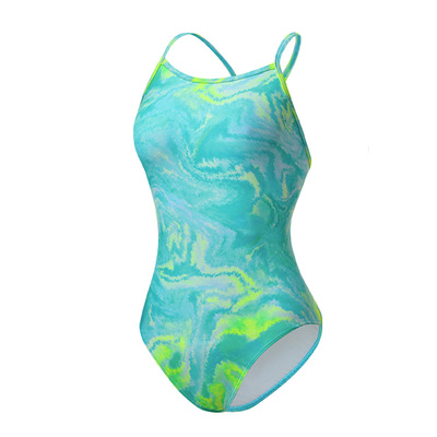 2024新品韩国senti泳衣竞速三角训练比赛竞技连体泳衣竞技泳衣女