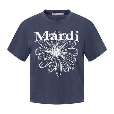MardiMercredi小雏菊复古印花t恤