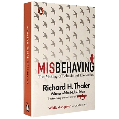 英文原版 错误的行为 诺贝尔经济学奖作者 原版英文书 Richard H Thaler Misbehaving The Making of Behavioural Economics