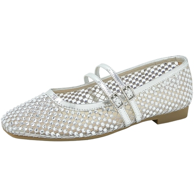 康莉新款透气玛丽珍鞋商场同款