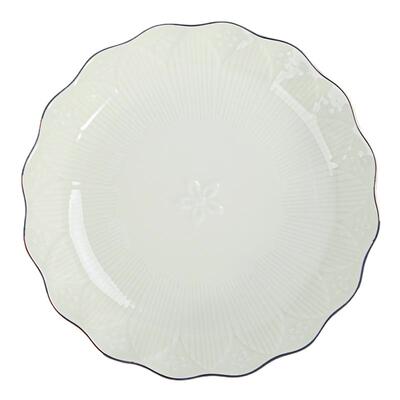 雅诚德陶瓷轻奢浮雕餐具