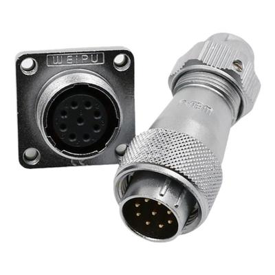 威浦weipu防水航空插头插座直式