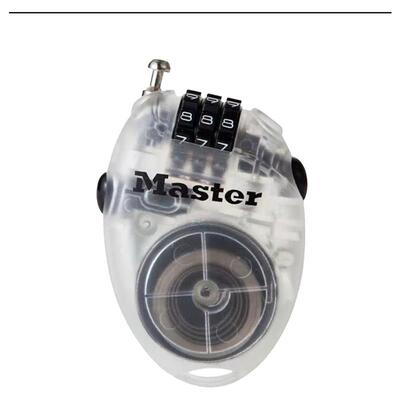 钢丝缆绳锁滑雪包锁玛斯特可伸缩