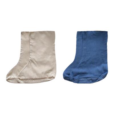 双层加厚雨鞋矿工专用纯棉厚