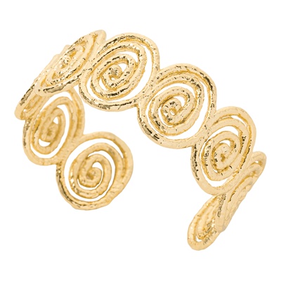 Dare买手店 A ray of sunlight循环手镯金色复古欧美度假首饰原创