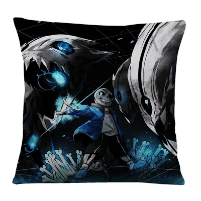 传说之下undertal新蓝僵尸抱枕